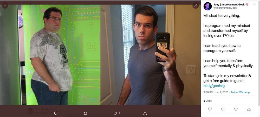This fat lump of shit geeky incel transformed himself into a solid ...