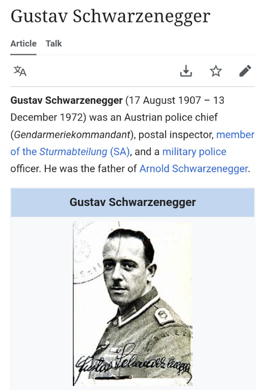 Imagine being Arnold Schwarzenegger and thinking you're the ultimate ...