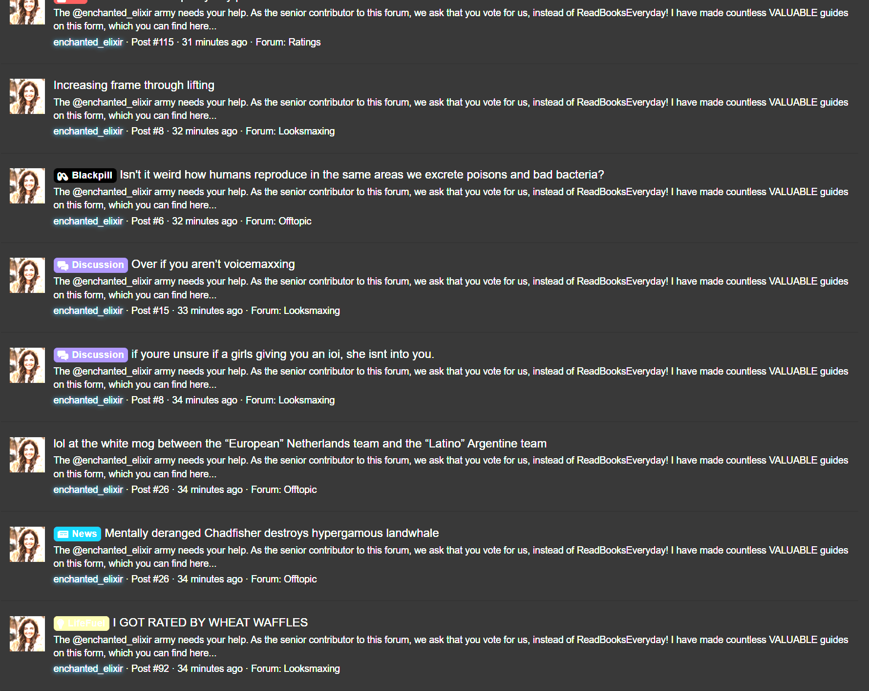 IT IS COMPLETELY OVER FOR THE ABUSED DOG @enchanted_elixir | Looksmax ...