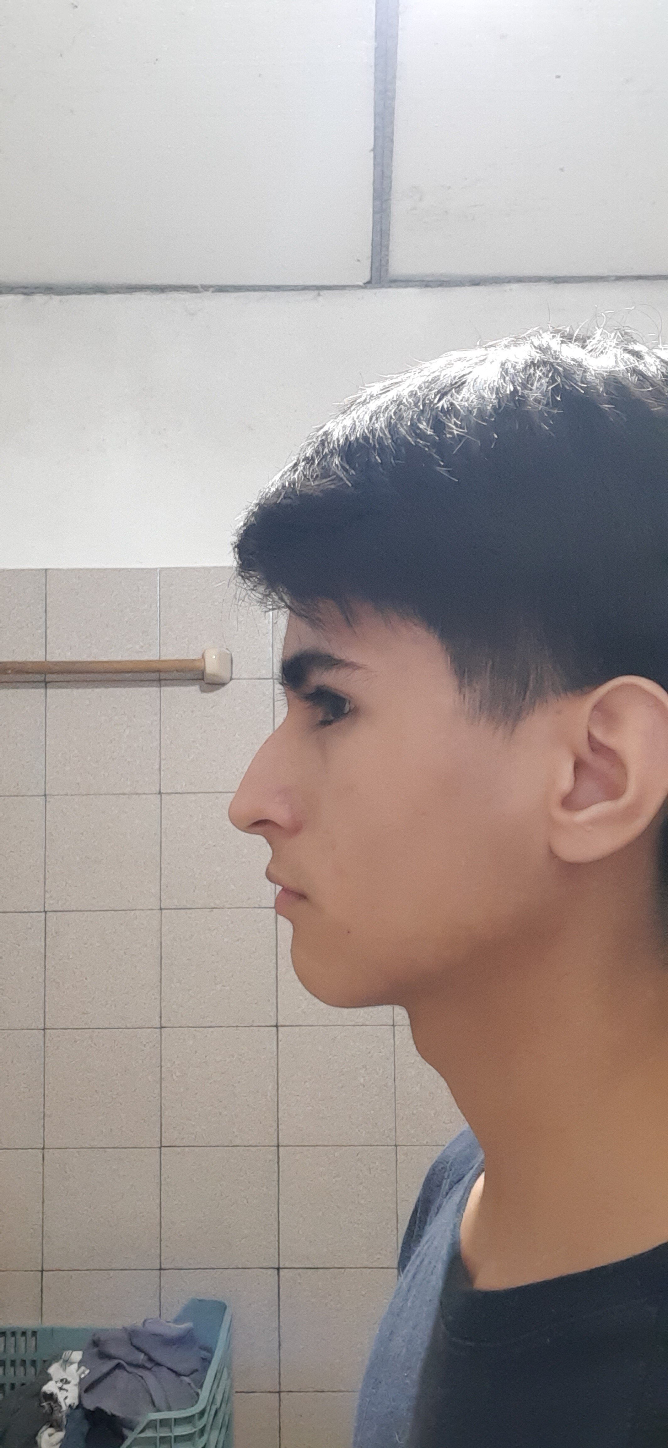 Rate my side profile and how can i improve it (serious answers ...