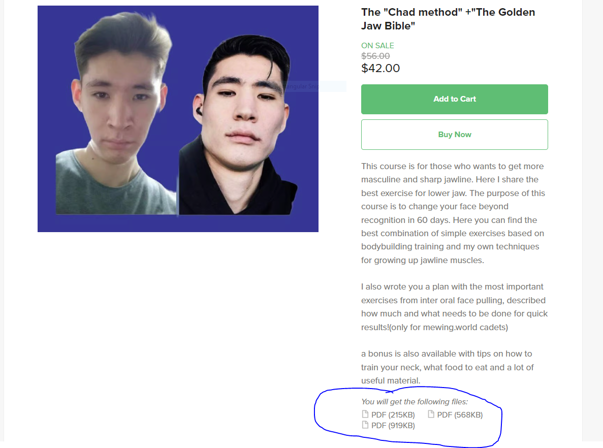 chad from mewing world | Looksmax.org - Men's Self-Improvement & Aesthetics