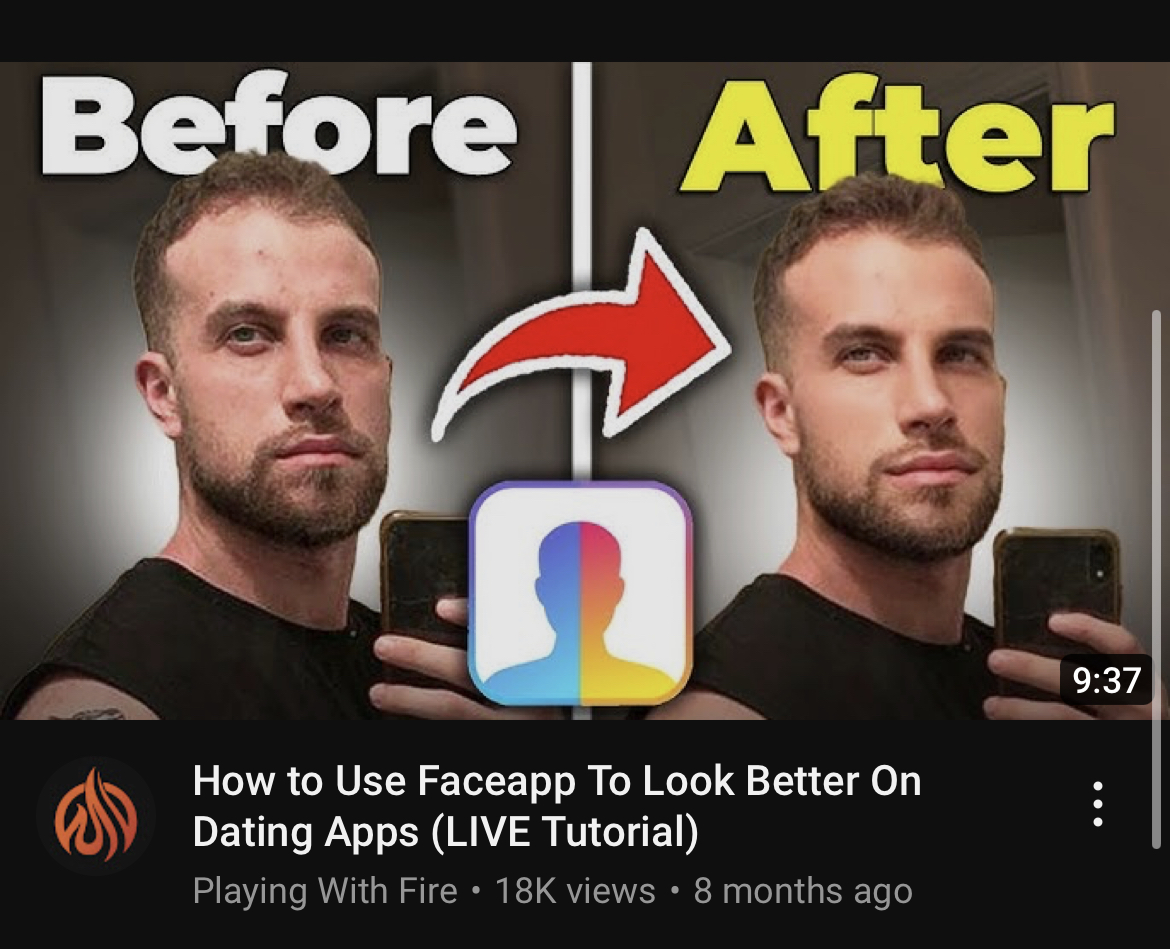Dating apps are chad-only and a waste of time, you need to cold ...