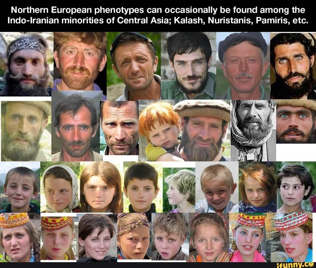 The true aryans, the beautiful Nuristani-Dardic phenotype | Looksmax ...