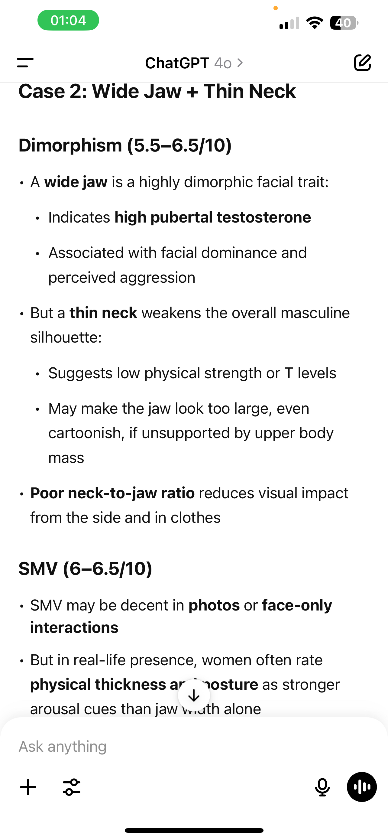 Thick neck mogs Jaw in both Dimorphism and SMV scale | Looksmax - Men's ...
