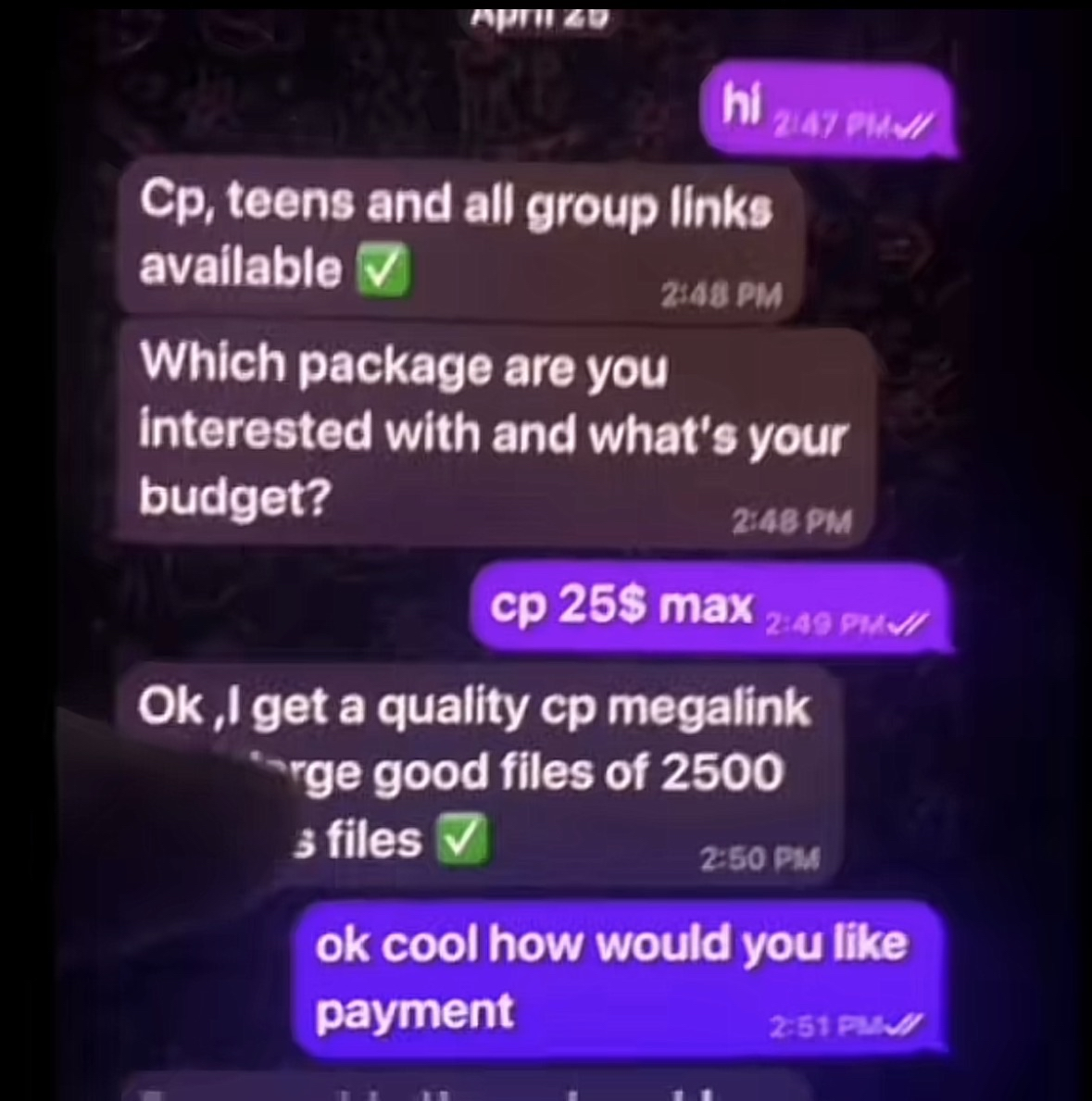 hullo has been exposed for purchasing CSAM while financially struggling ...