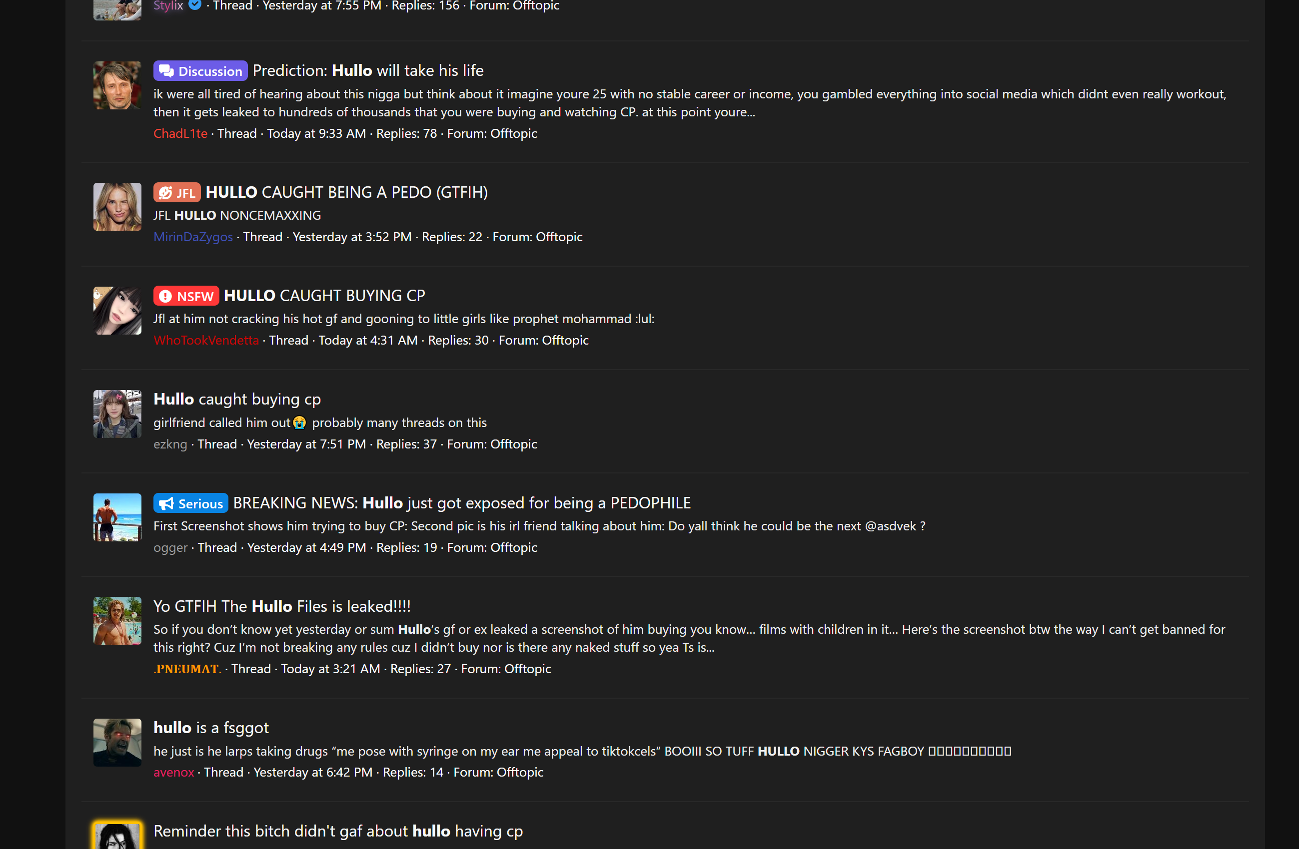 SHUT THE FUCK UP ABOUT HULLO NO ONE FUCKING CARES | Looksmax.org - Men ...